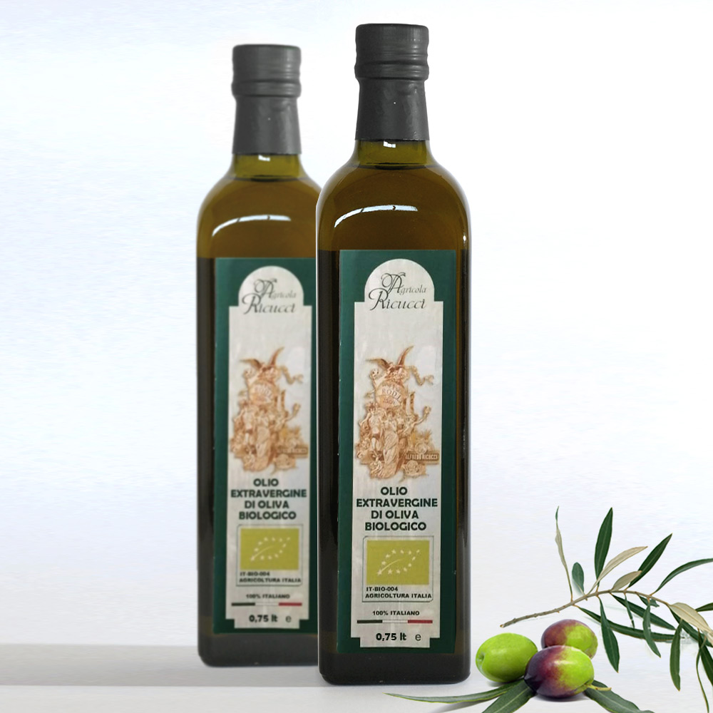 Olio Extravergine di Oliva da Agricoltura Biologica – Agricola Ricucci